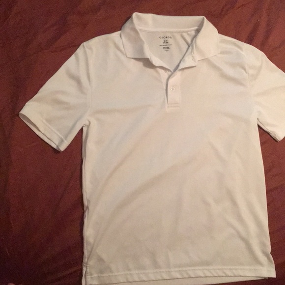 George | Shirts | Mens White Polo Shirt | Poshmark